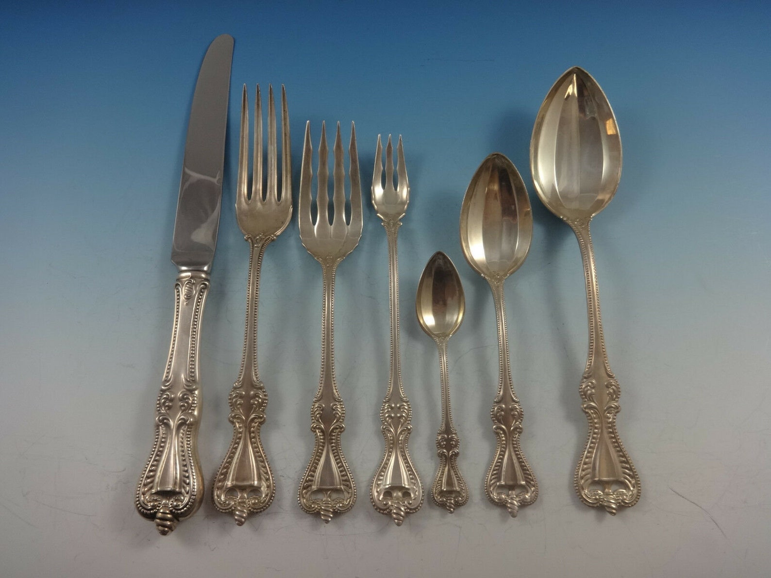 Old Colonial by Towle Sterling Silver Flatware Set for 8 - Etsy
