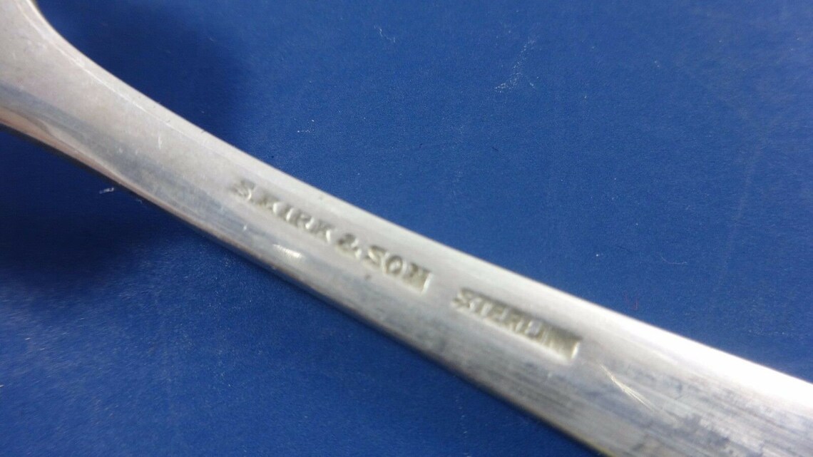Old Maryland Engraved by Kirk Sterling Silver Flatware Set 12 Service ...