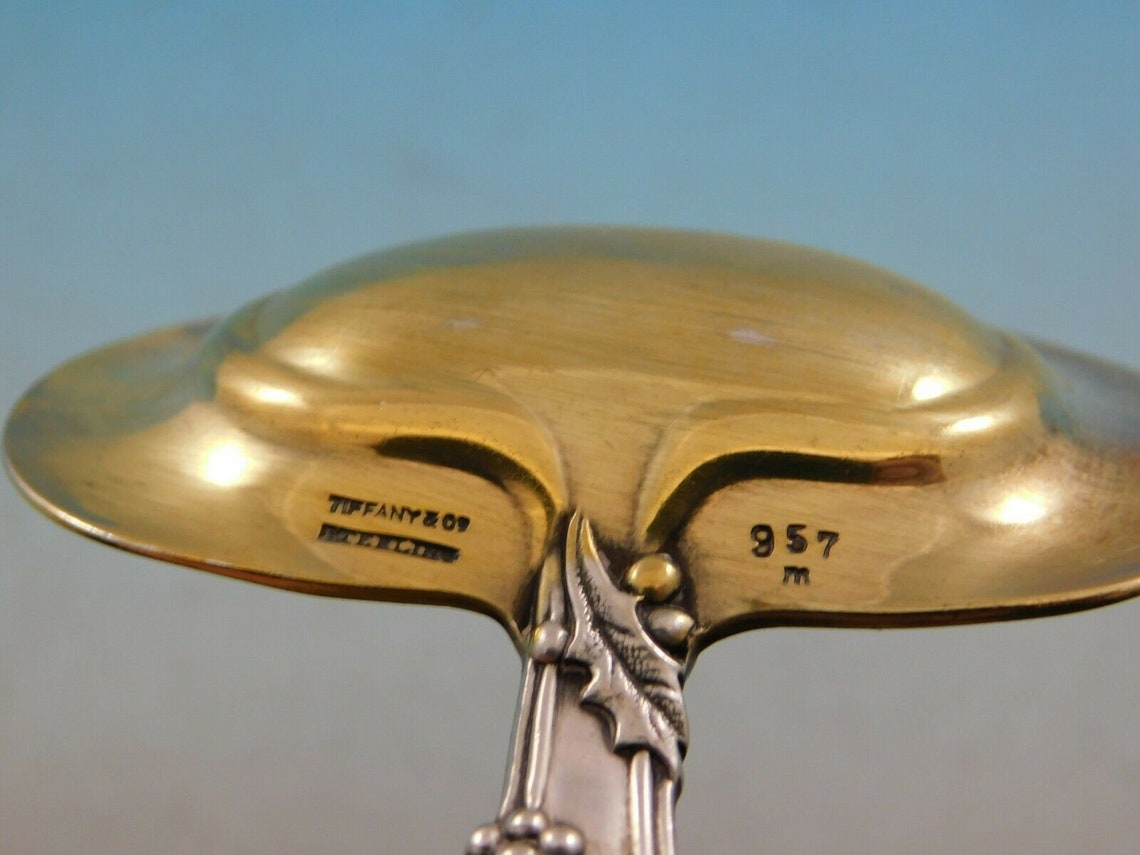 Holly by Tiffany and Co. Sterling Silver Nut Spoon Heart - Etsy