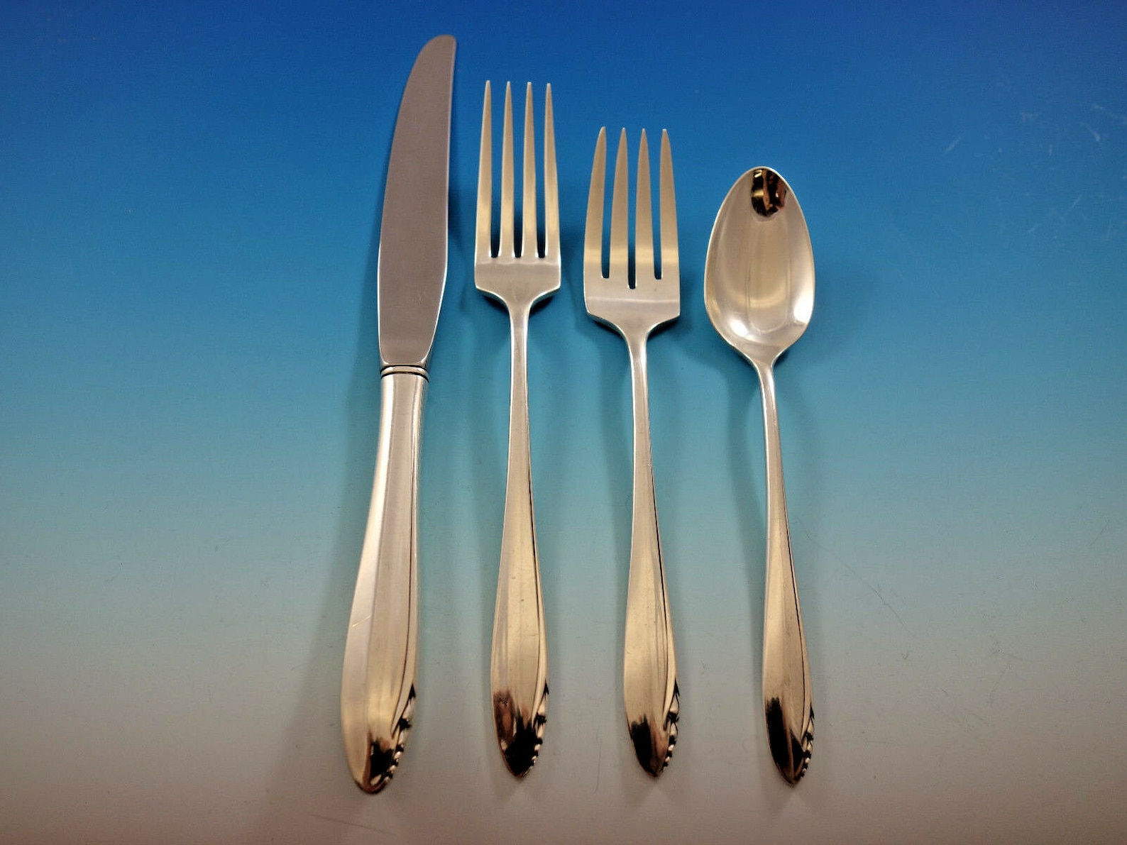Lasting Spring by Oneida Sterling Silver Flatware Set Service - Etsy