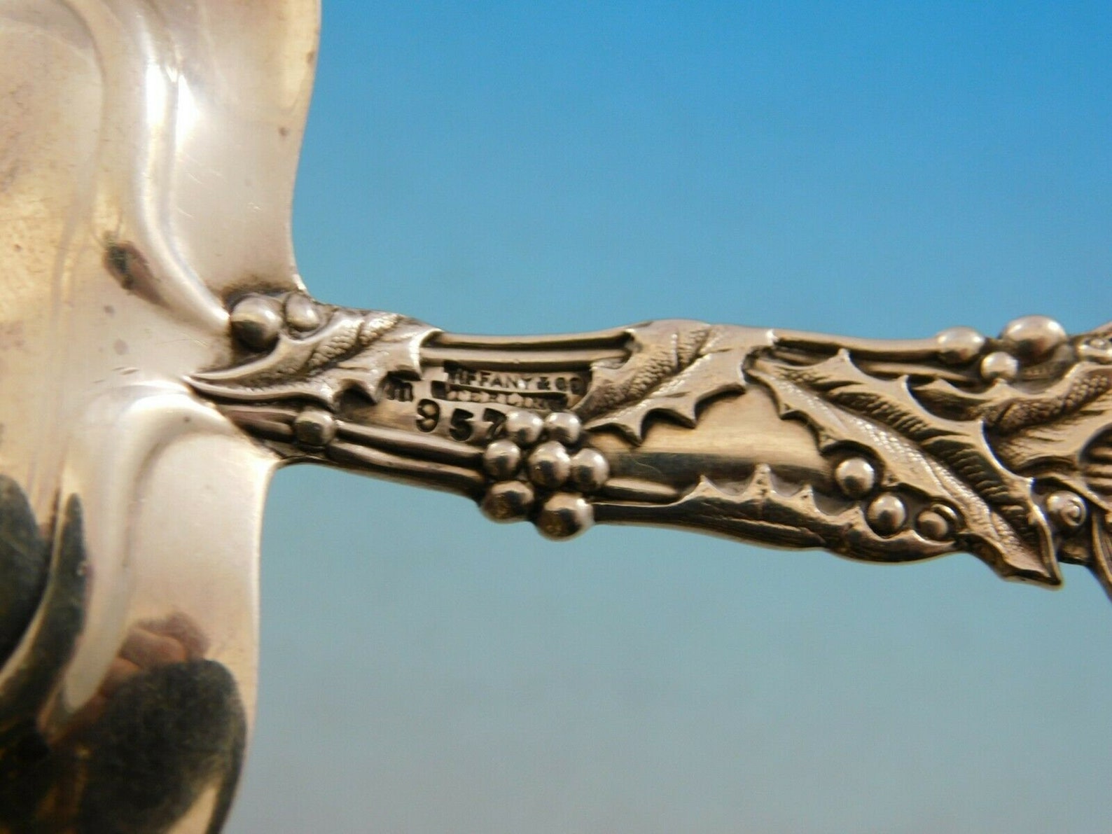 Holly by Tiffany and Co. Sterling Silver Nut Spoon Heart - Etsy