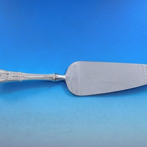 Rose Point by Wallace Sterling Silver Pie Server HH W/stainless Custom ...