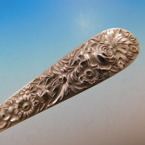 Repousse by Kirk Sterling Silver Flatware Set for 12 Service 76 Pieces ...