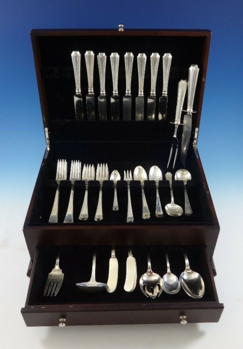 Fairfax by Gorham Sterling Silver Flatware Set for 8 Service | Etsy