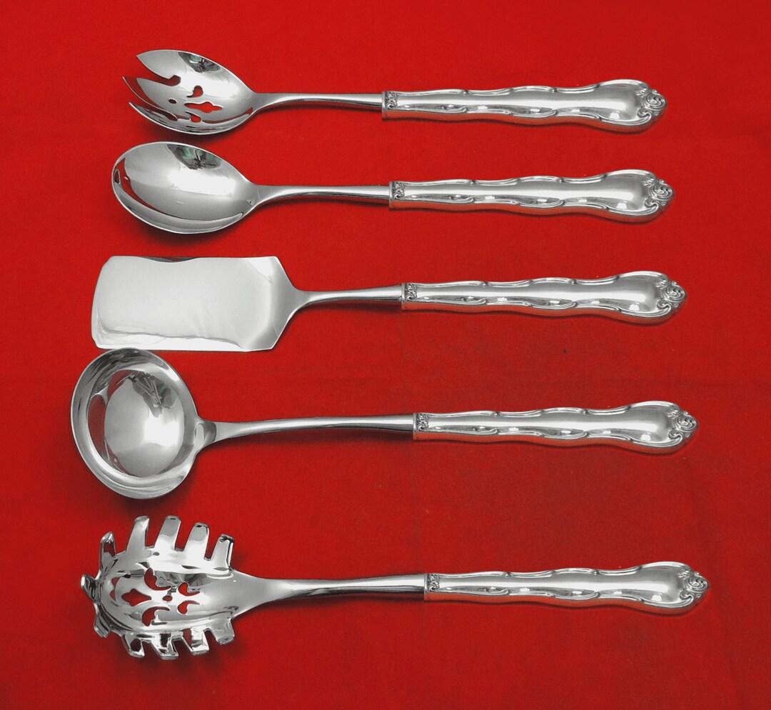Rondo by Gorham Sterling Silver Hostess Serving Set 5pc HH WS Custom ...