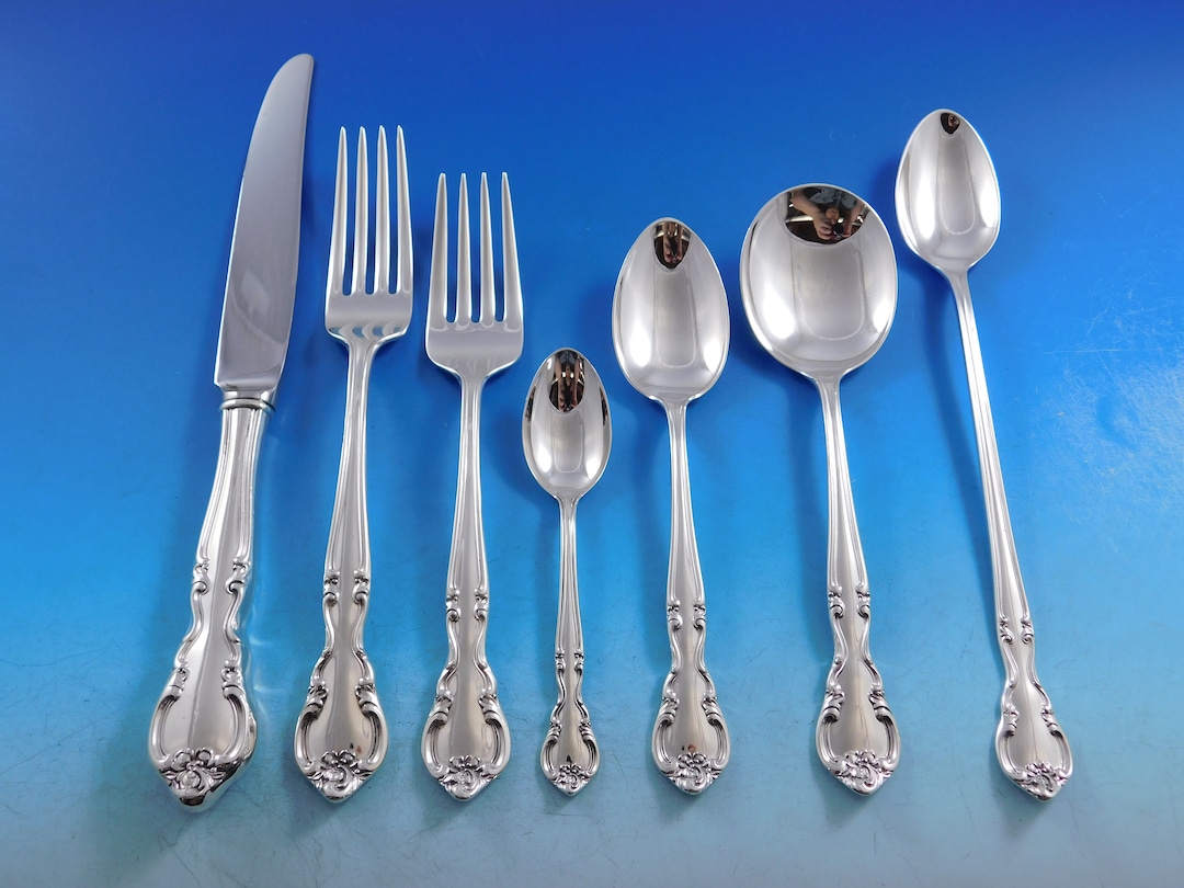 American Classic by Easterling Sterling Silver Flatware Set for 8 ...