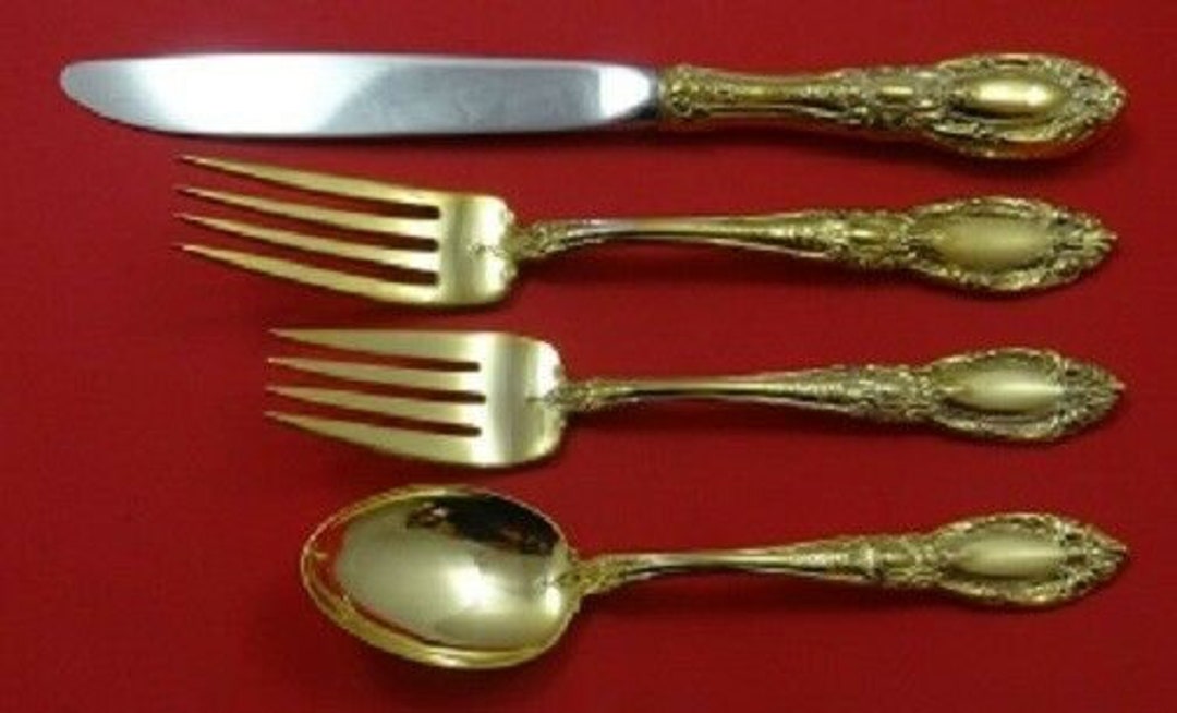 King Richard Vermeil by Towle Sterling Regular Size Place Setting(s ...