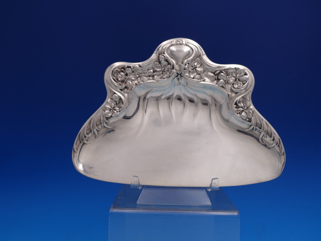 Violet by Wallace Sterling Silver Dust Pan #1270 8 3/4" X 6 3/4" 5.4ozt ...