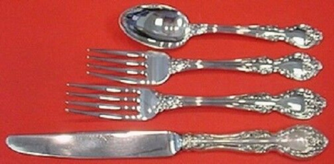 Melrose by Gorham Sterling Silver Regular Size Place Setting(s) 4pc - Etsy