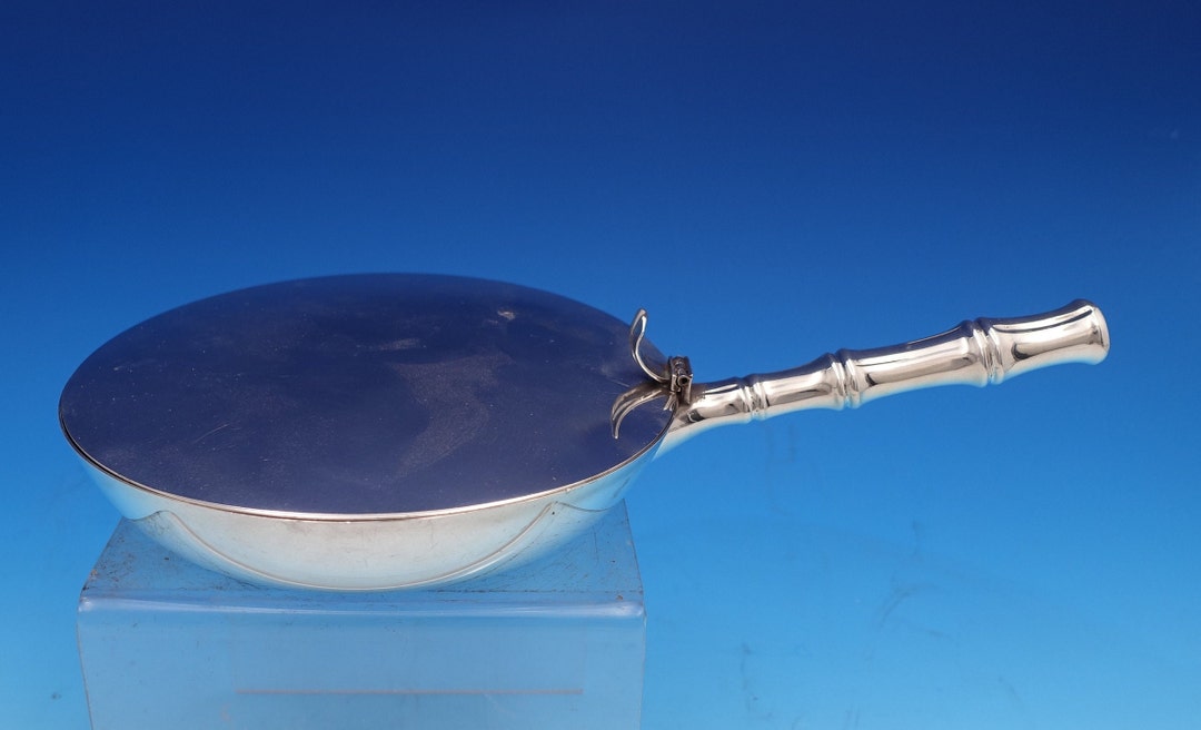 Bamboo by Tiffany and Co Sterling Silver Silent Butler Pan W/ Lid ...