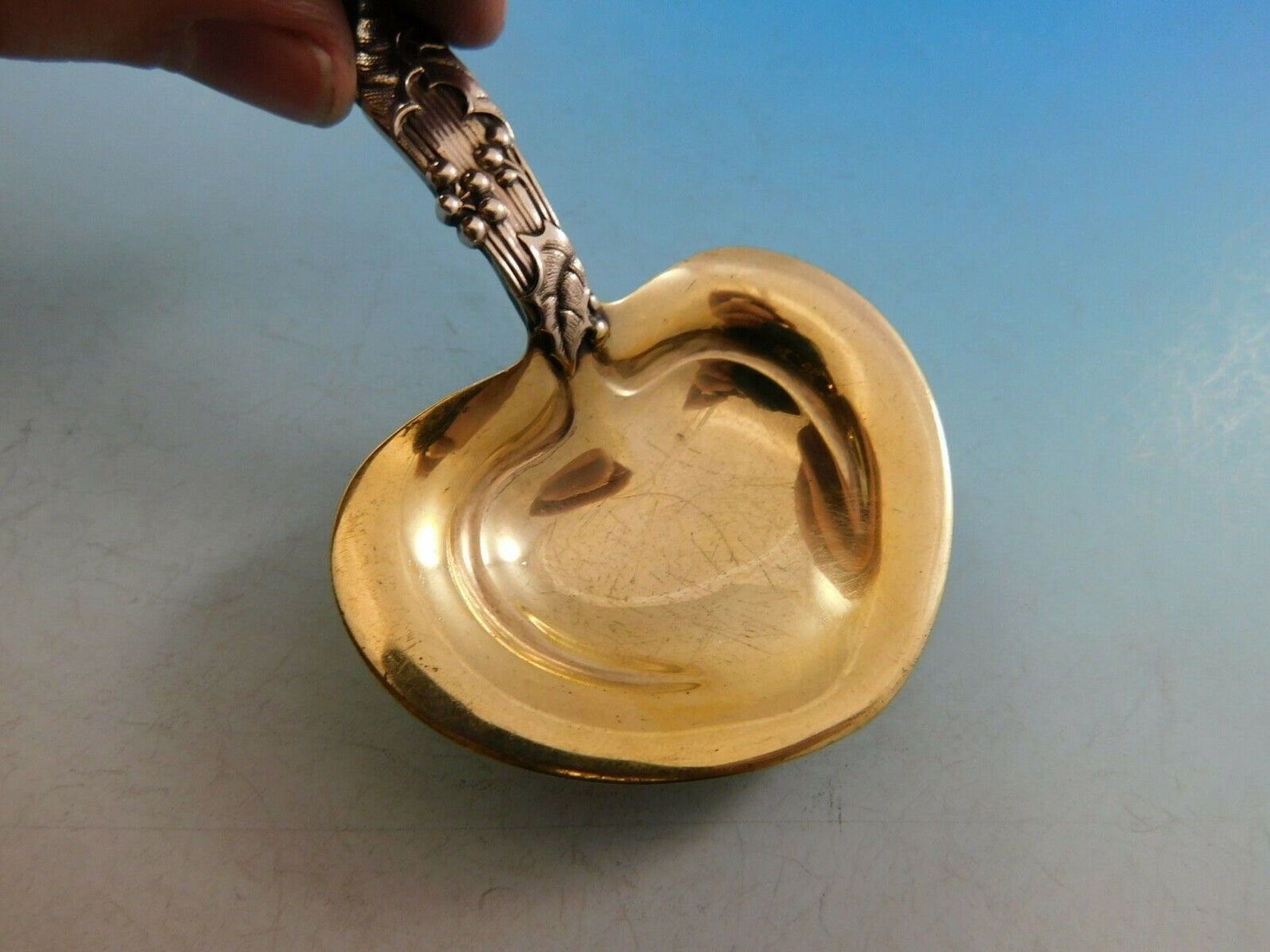 Holly by Tiffany and Co. Sterling Silver Nut Spoon Heart - Etsy