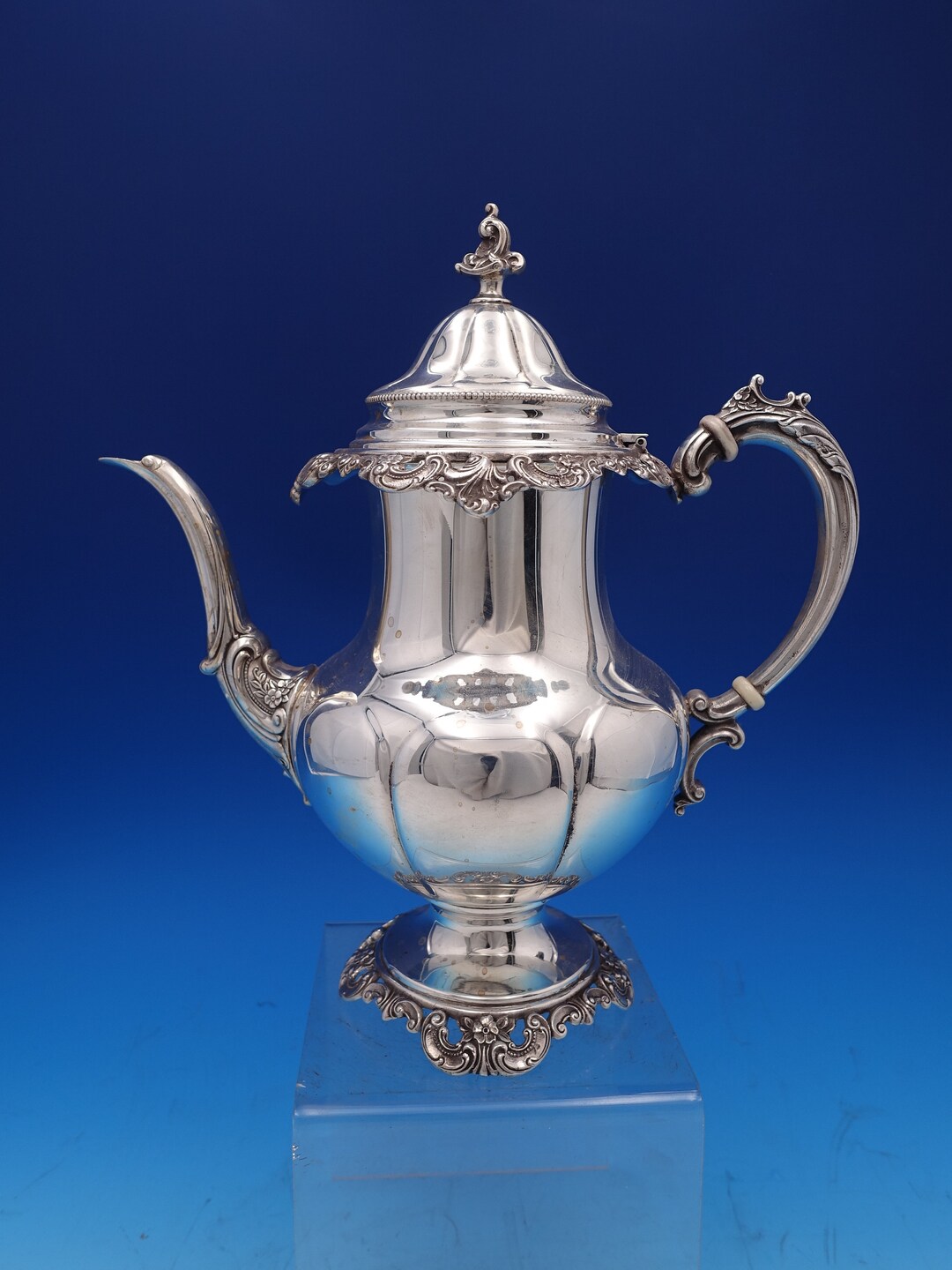 Grande Baroque by Wallace Sterling Silver Coffee Pot #4850-9 10 1/2 ...