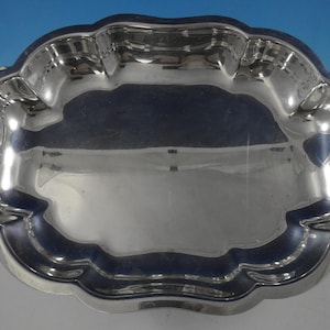 Durham Sterling Silver Serving Platter With Grapes and Leaves #495 ...