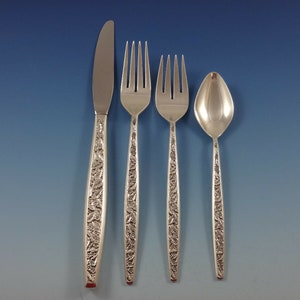 Valencia by International Sterling Silver Flatware Service 12 Set 71 ...