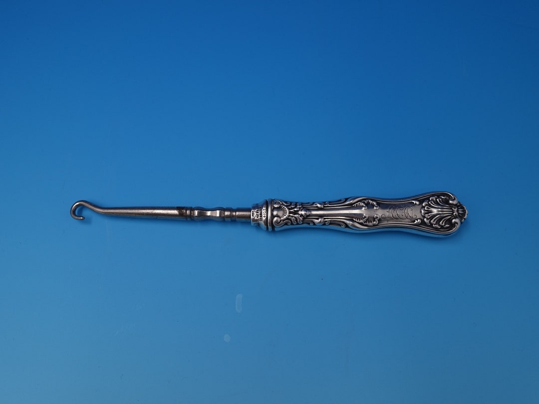 Imperial Queen by Whiting Sterling Silver Button Hook #4107 6 3/8 ...