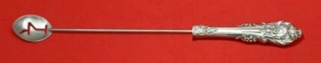 Sir Christopher by Wallace Sterling Silver Martini Spoon Hhws - Etsy