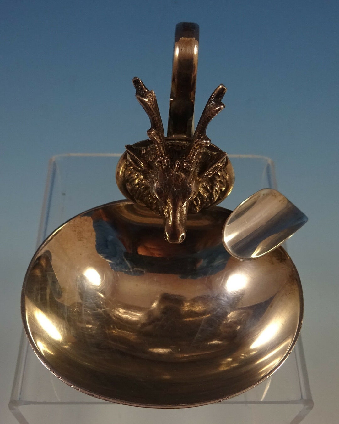 Saxon Stag by Gorham Sterling Silver Ashtray 2 1/2" X 2 1/2" (#1331) - Etsy