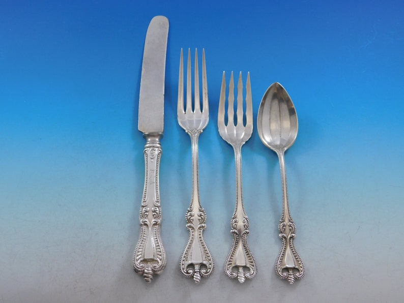 Old Colonial by Towle Sterling Silver Flatware Set for 8 - Etsy