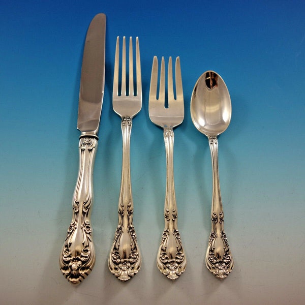 Chateau Rose Sterling Silver Flatware - Etsy