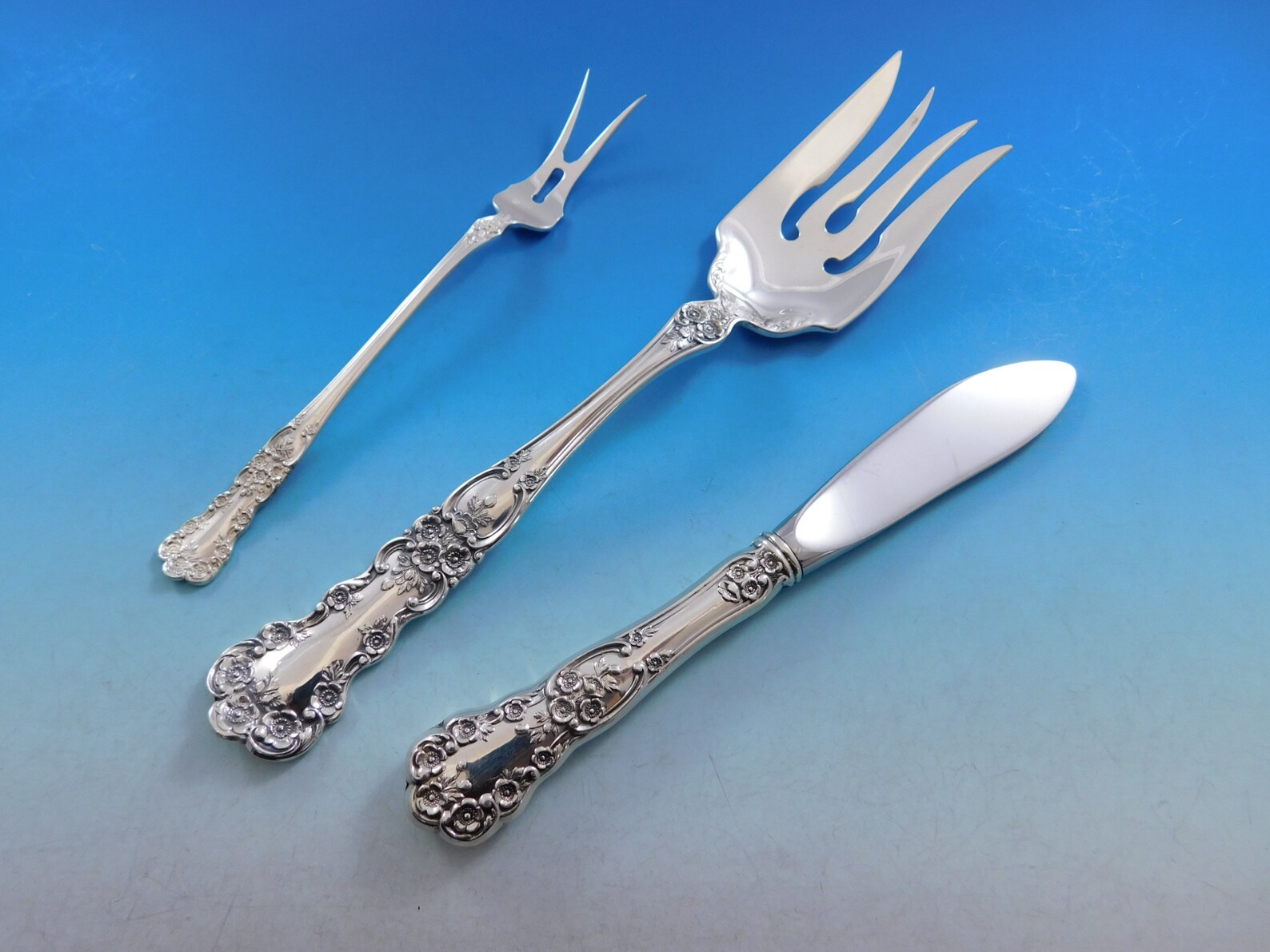Buttercup by Gorham Sterling Silver Flatware Service for 12 - Etsy