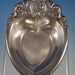Rose Point by Wallace Sterling Silver Candy Dish Heart Shape 4630 1601 ...