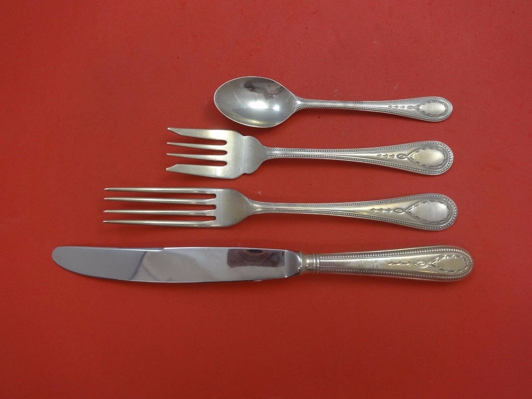 Hester Bateman by Wallace Sterling Dinner Size Place Setting(s) 4pc ...