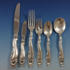 Decor by Gorham Sterling Silver Flatware Set 12 Service Dinner Size 73 ...
