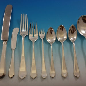 Old London Plain by Gorham Sterling Silver Flatware Set for 12 Service ...