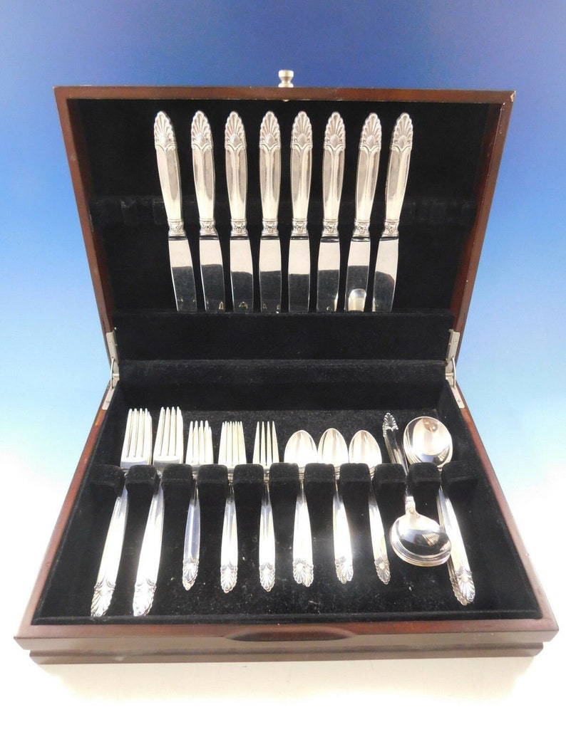 Empress by International Sterling Silver Flatware Set 8 Service 40 Pcs ...