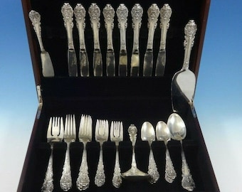 Sir Christopher by Wallace Sterling Silver Flatware Set - Etsy