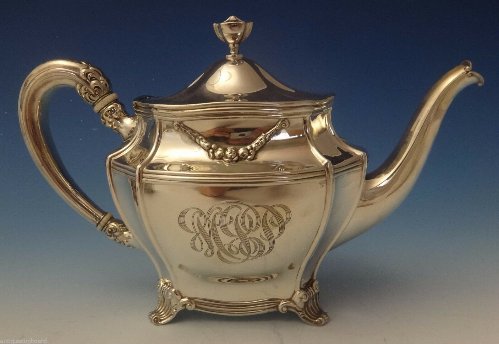 Georgian by Towle Sterling Tea Set 5pc W/columnar Feet and - Etsy