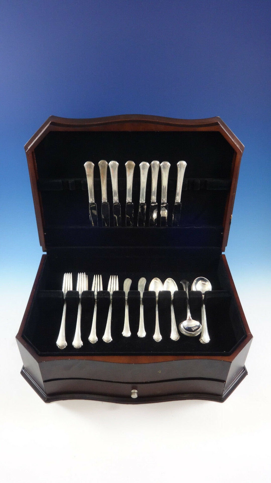 Chippendale by Towle Sterling Silver Flatware Set Service 48 Pieces - Etsy