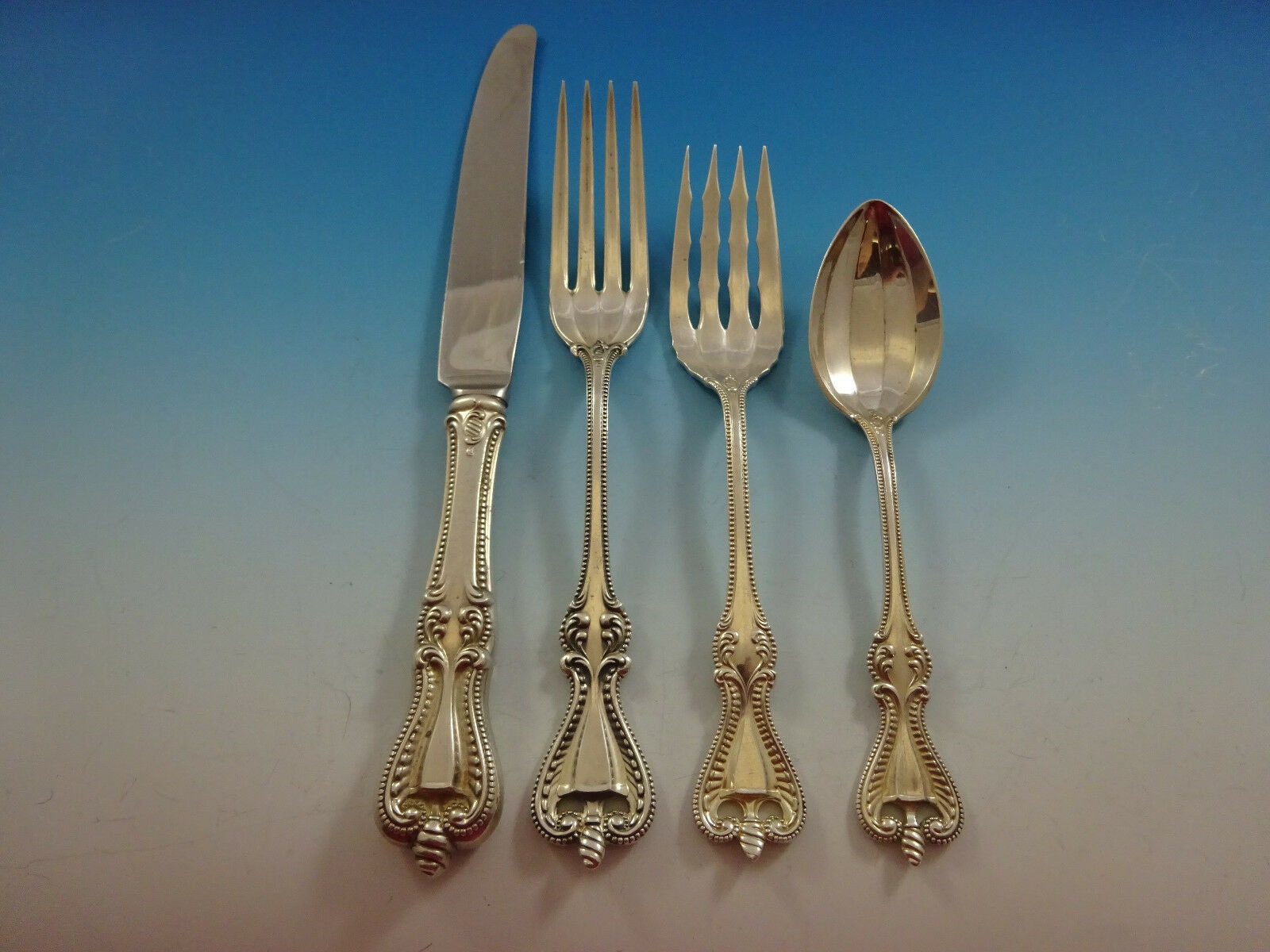 Old Colonial by Towle Sterling Silver Flatware Service for 8 Set 32 ...