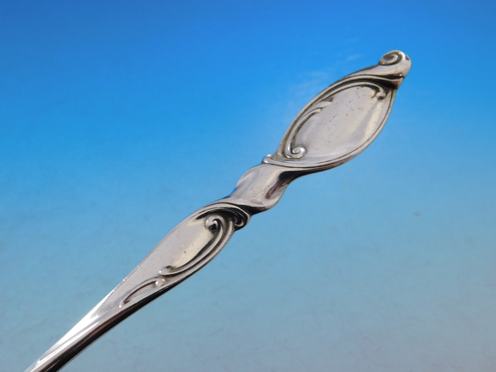 Silver Swirl by Wallace Sterling Silver Flatware Set for 8 Service 52 ...