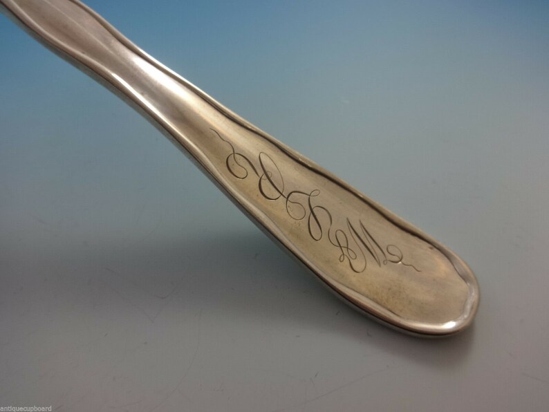 Lap Over Edge Plain by Tiffany & Co. Sterling Silver Flatware - Etsy