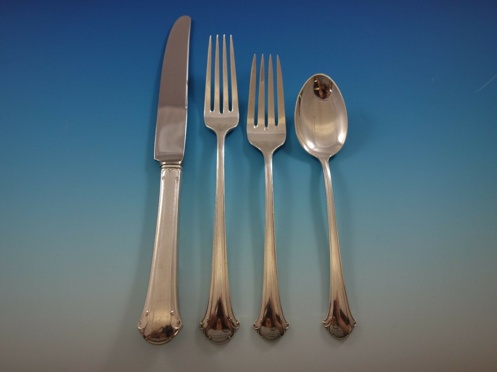 Chippendale by Towle Sterling Silver Flatware Set for 12 Service 84 ...