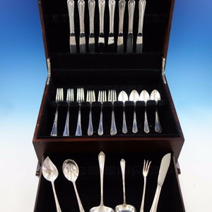 Dancing Flowers by Reed and Barton Sterling Silver Flatware Set Service ...