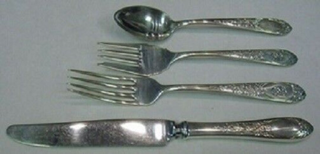 Primrose by Kirk Sterling Silver Regular Size Place Setting(s) 4pc - Etsy