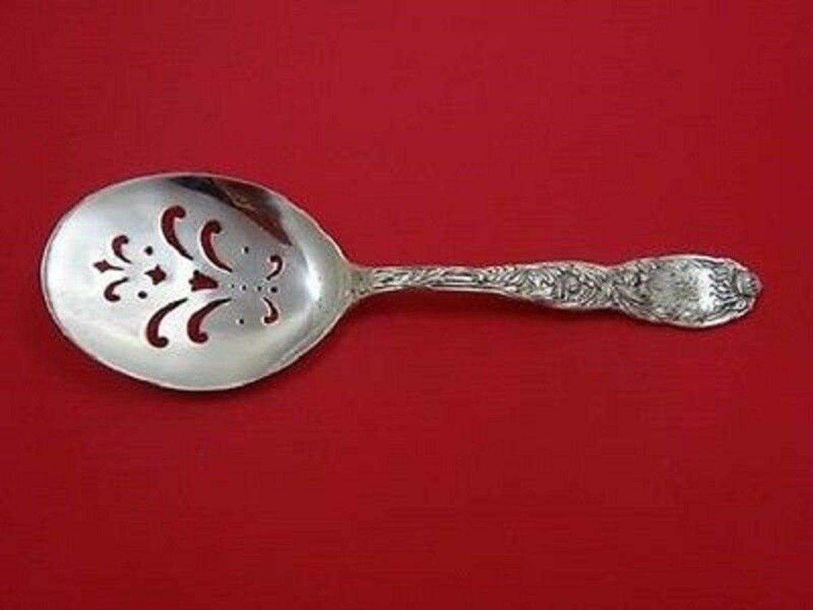Chrysanthemum by Tiffany Sterling Silver Fried Egg Server 9 - Etsy