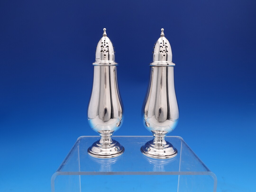 Hannah Hull by Tuttle Sterling Silver Salt Pepper Shaker Set 2pc #401 ...