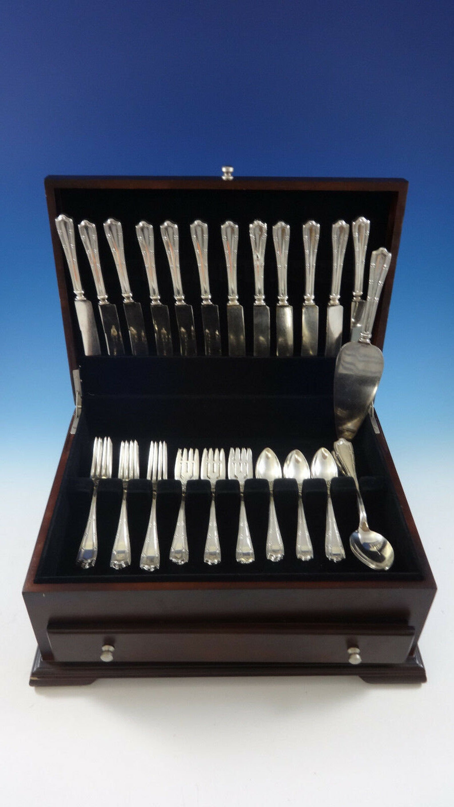 Francis I by Alvin Sterling Silver Flatware Set for 12 Service - Etsy