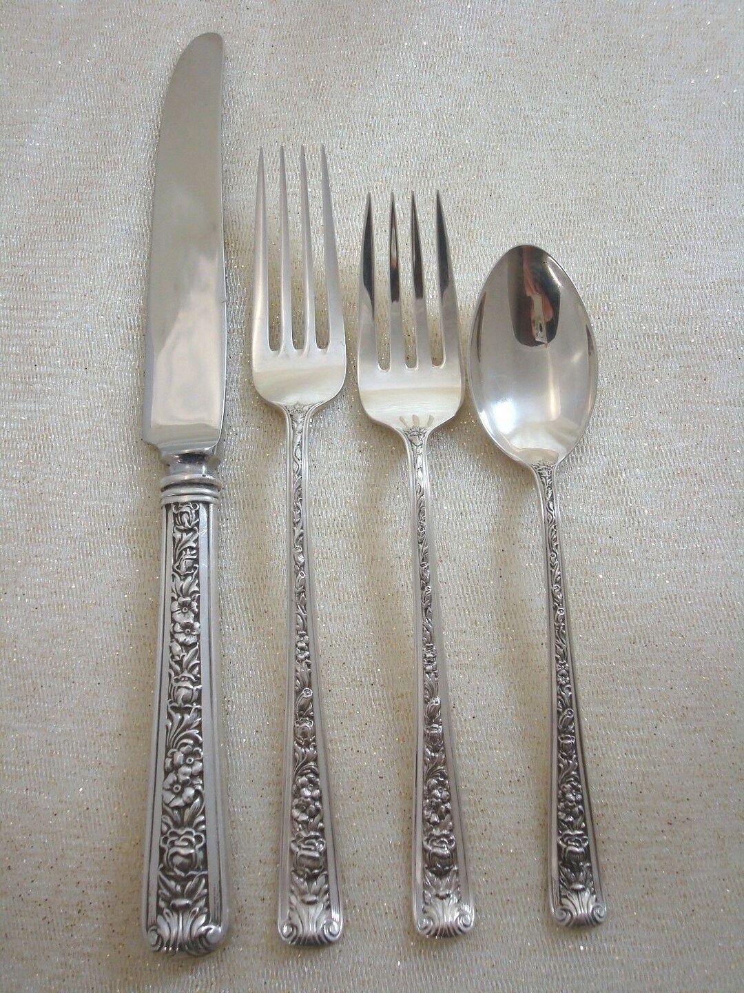 Windsor Rose by Watson Sterling Silver Regular Size Place Setting(s ...