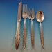 Lace Point by Lunt Sterling Silver Flatware Set for 8 Service 37 Pieces ...