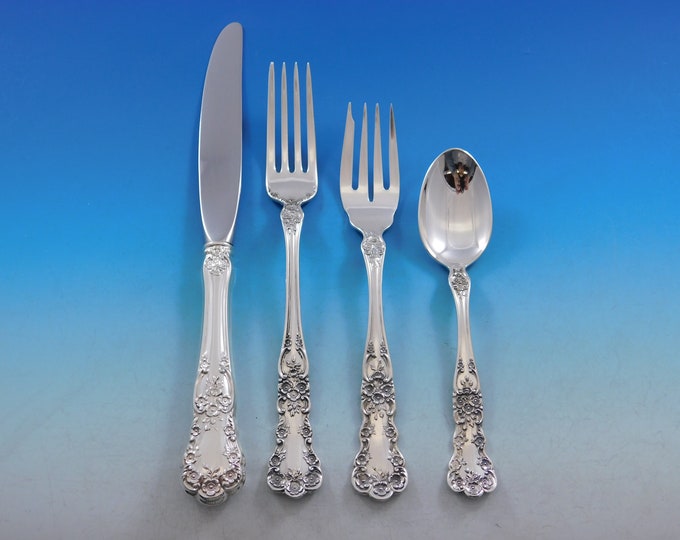 Buttercup by Gorham Sterling Silver Flatware Set for 8 Service 37 ...