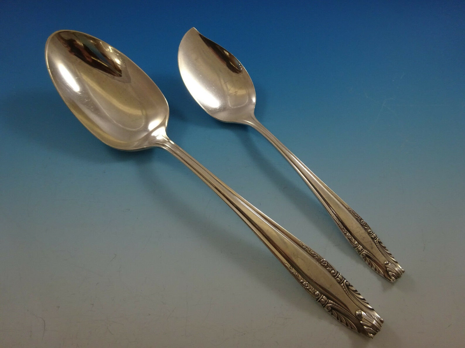 Stradivari by Wallace Sterling Silver Flatware Set for 12 | Etsy