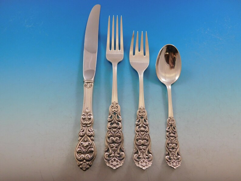 Valdres by Marthinsen Norway Sterling Silver Flatware Set - Etsy
