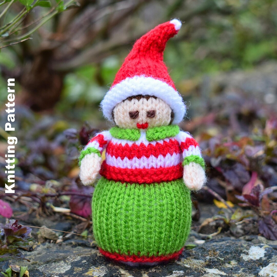 Christmas Elf Doll Knitting Pattern: Knitted Toys (digital Download) - Etsy