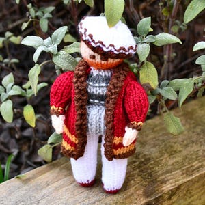 King Henry VIII Doll Knitting Pattern: Tudor Costume (PDF Pattern ...