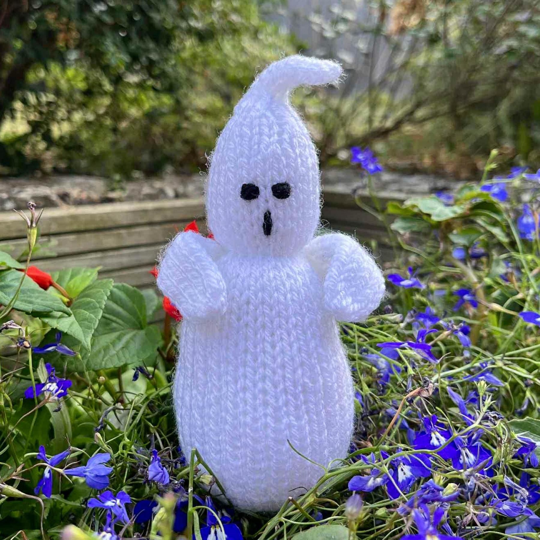 Halloween Ghost Doll Knitting Pattern: Knitted Toys (digital Download ...