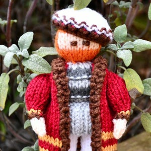 King Henry VIII Doll Knitting Pattern: Tudor Costume (PDF Pattern ...